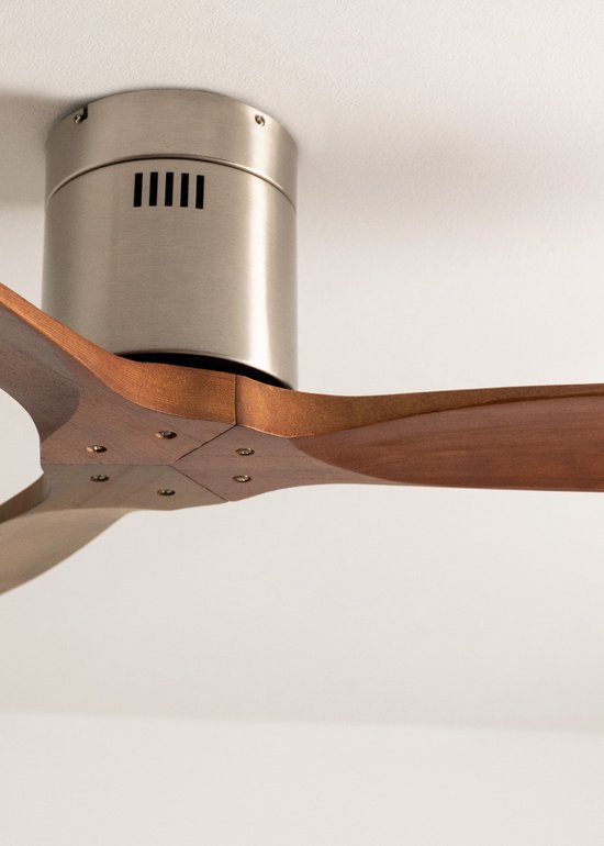 CREATE - Plafondventilator 40W silent Ø132 cm - Met Verlichting drie ...