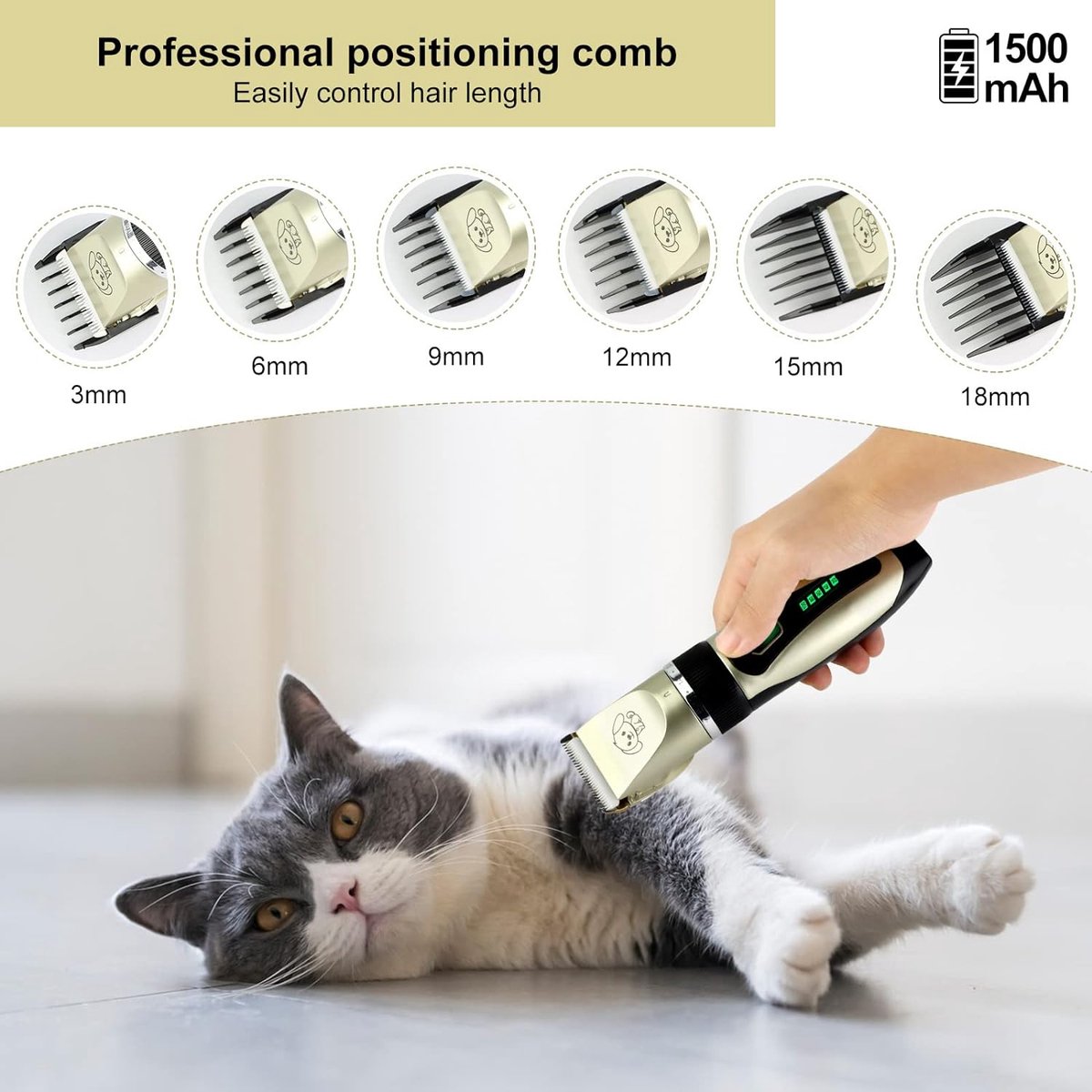 hond trimmer - Hondenpoottrimmer, stille hondentondeuse ...