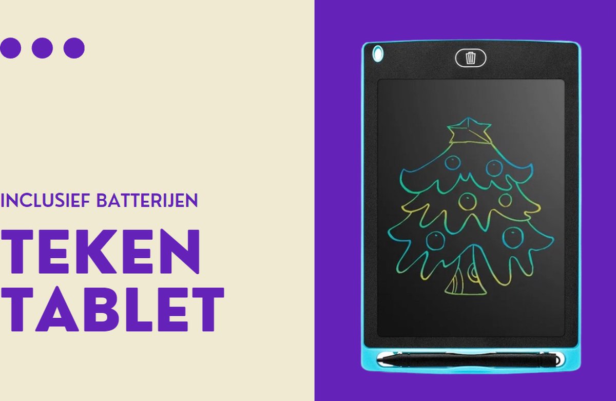 Tekenbord kinderen - Tekentablet - LCD Tekentablet kinderen - Grafische ...