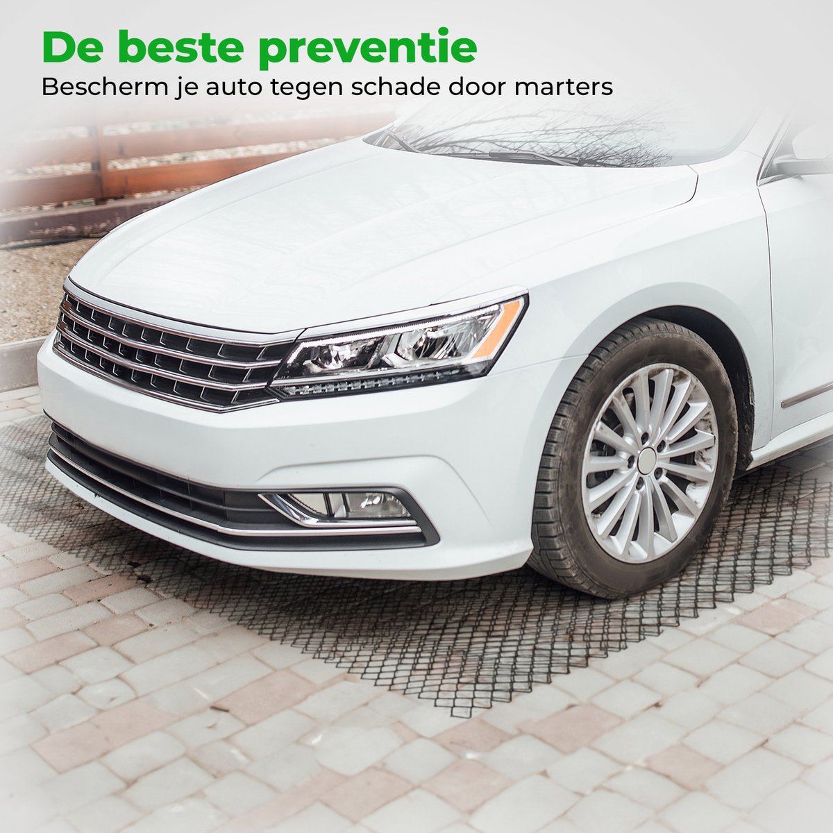 VerminBuster Anti Marter Mat voor onder auto - 200 x 150 cm ...