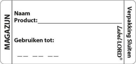 Etiketten | Labellord | Magazijn | 250 stuks | bol