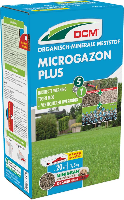 DCM MICROGAZON PLUS 1,5KG | bol