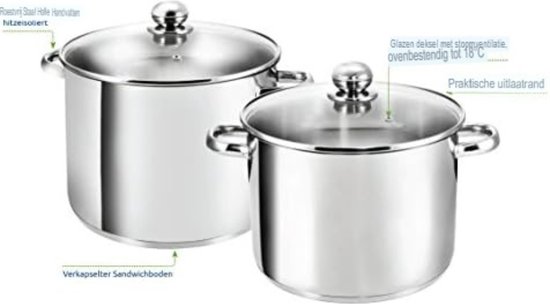 Soeppan 10 Liter - Soeppan Inductie - Soeppan 10 liter voor Inductie ...