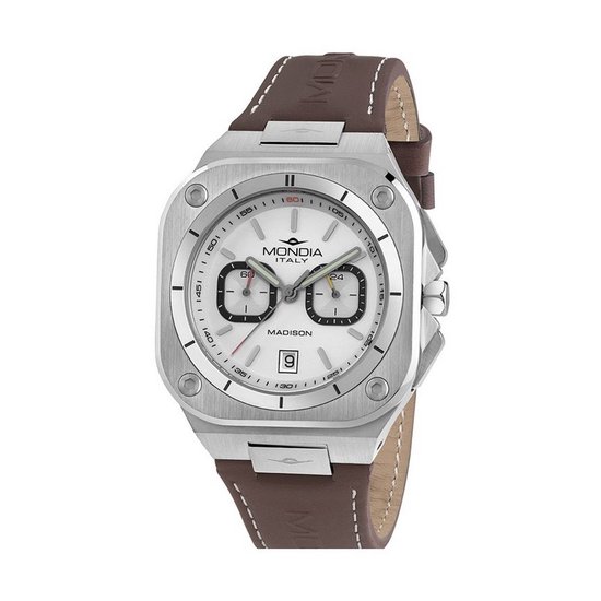 Mondia - MI-820-SS-SL-CP - Polshorloge - Heren - Quartz - Madison Forma ...