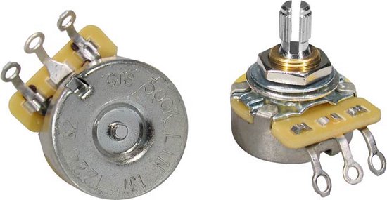 potentiometer 20 pcs bulk pack, 500K short linear potentiometers | bol