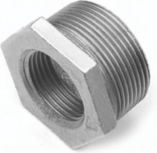 Verloopring Nr.241 Gegalvaniseerd Buitendr. 4 x Binnendr. 3 | bol