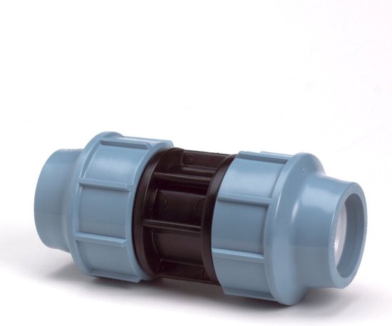 Verbindingsstuk voor PE/tyleen - 16mm - 16 bar | bol