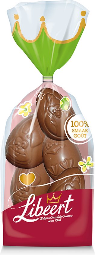 Libeert paaseieren met melkchocolade - MULTI PACK - chocolade voor ...