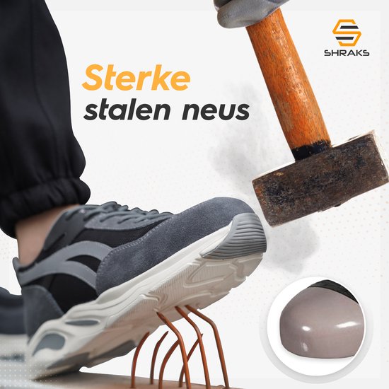 Shraks Nova Veiligheidsschoenen - Werkschoenen voor Dames en Heren ...