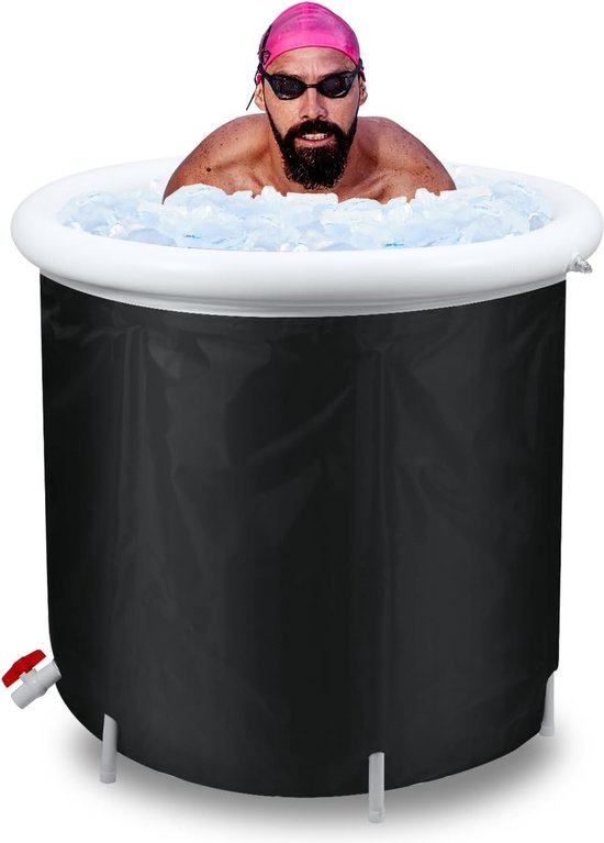 IJsbad 80 cm XL - Met Isolerende Afdekhoes - Opvouwbaar En Inklapbaar ...