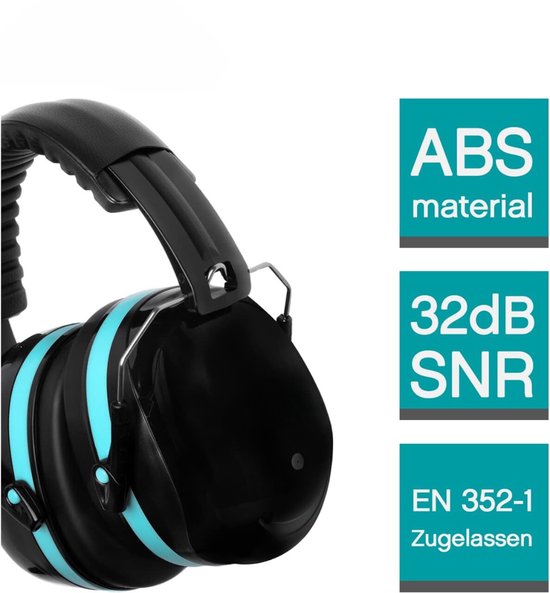 Gehoorbeschermers - Gehoorbescherming - Oorkappen - Universele Pasvorm - Vermindederd... | bol