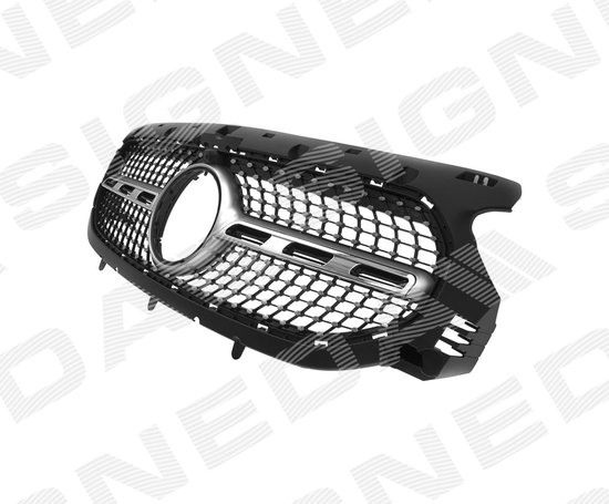 GRILL VOOR MERCEDES BENZ GLA-KL H247 2020- A2478802305 Mat Zwart | bol