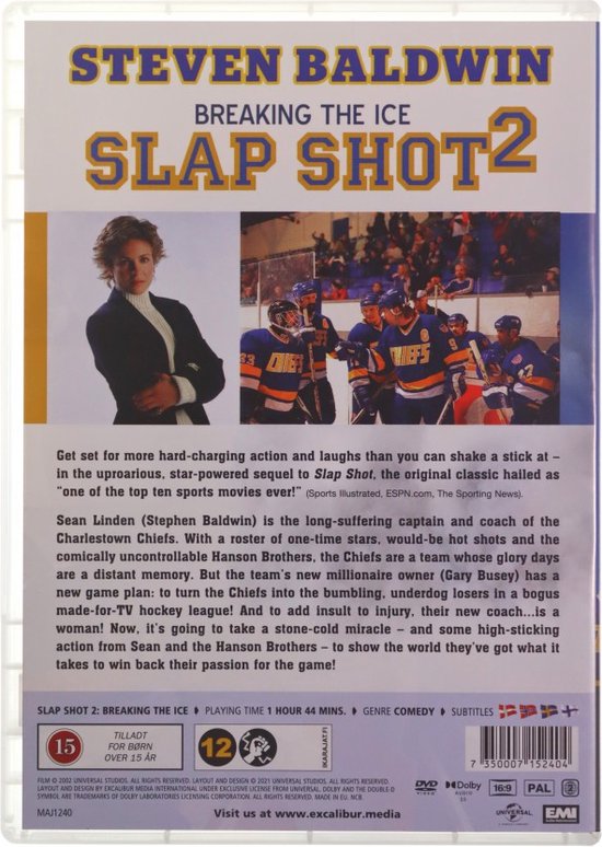 Slap Shot 2: Breaking the Ice [DVD] (Dvd), Jessica Steen | Dvd's | bol