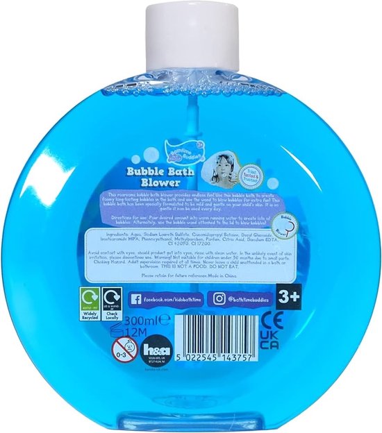 Bathtime Buddies - Badzeep / Bellenblaas in één - Meloen & Wilde Appel ...