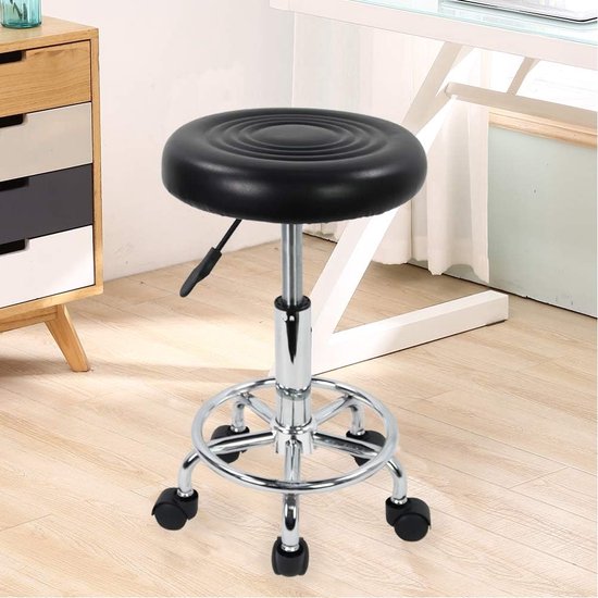 Draaibare Kruk - Rolling stool Rocking chair Work stool with adjustable ...