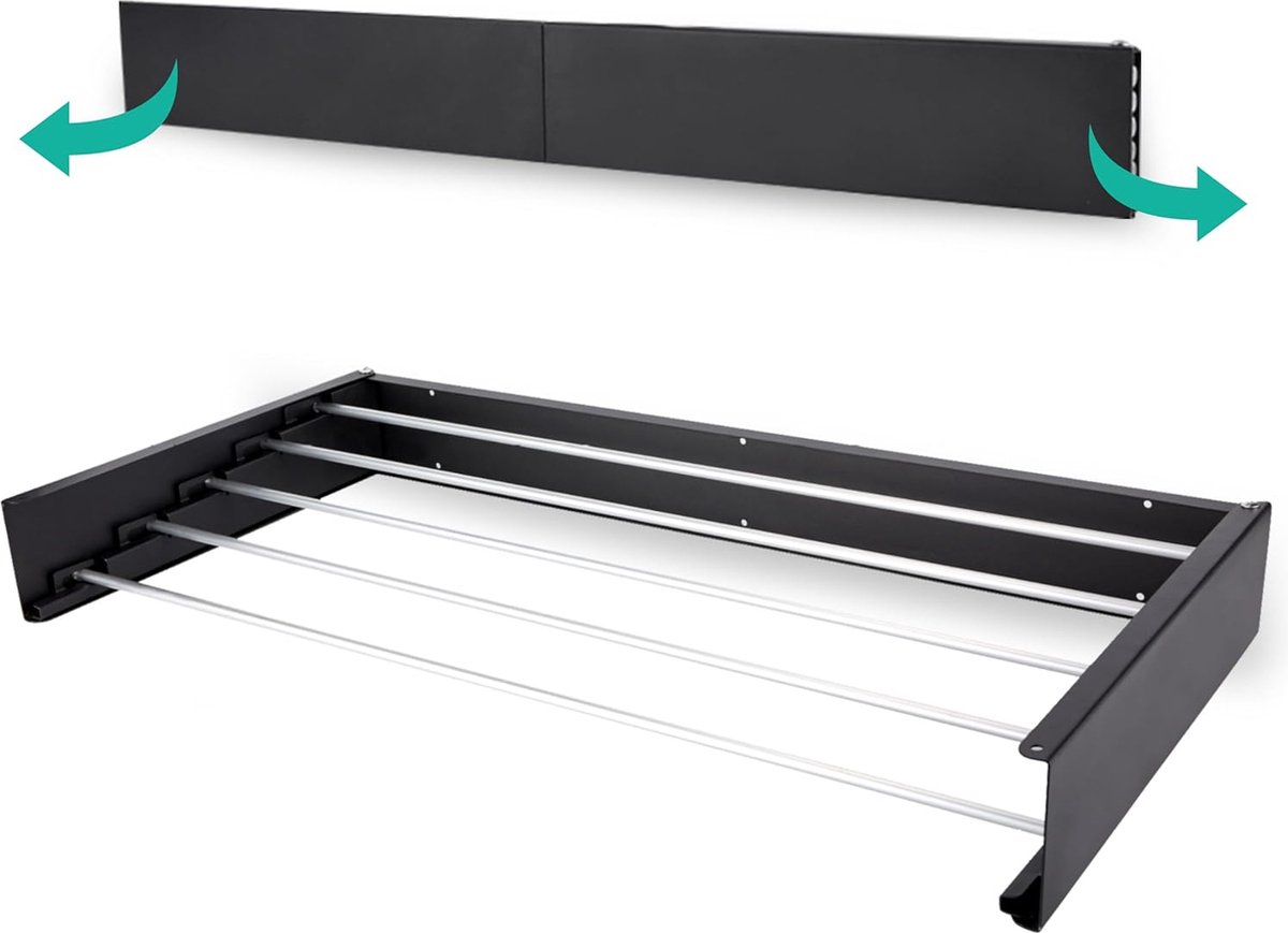 Equivera Wanddroogrek - Wanddroogrek Inklapbaar - Droogrek - Wand ...