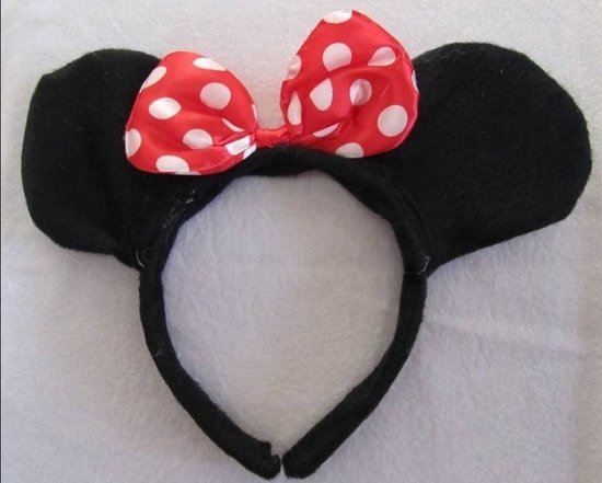 Minnie Mouse Oren met strik | bol