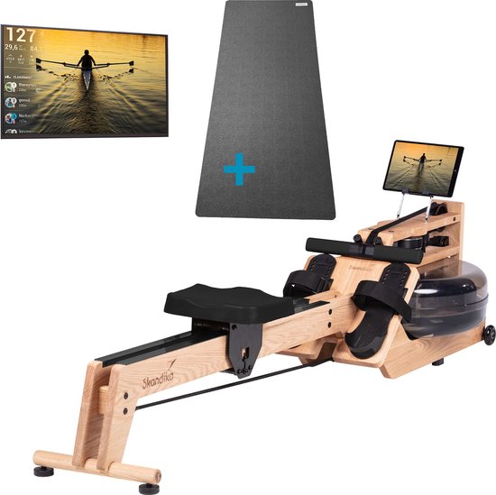 Skandika Styrke II Rameur SET – Rameur - Rameur fitness - Rameur à eau ...