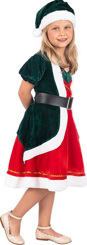 FUNIDELIA Elf Kostuum Deluxe voor Meisjes - Maat: 97 - 104 cm | bol