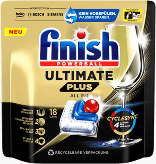 Finish Ultimate+ Regular 18 tabs | bol
