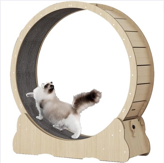 Katten Loopwiel - Looprad Kat Realistische Training - Cat Wheel Met ...