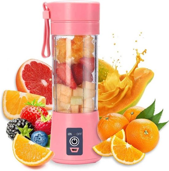 Blender - Staafmixer - Mixer - Incl 6 Roestvrijstalen Mesbladen - 380ml ...