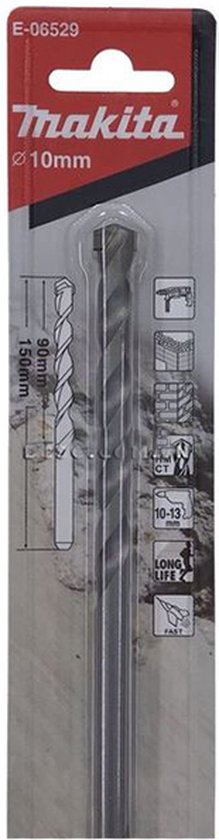Makita E-06529 Steenboor 10x150mm | bol