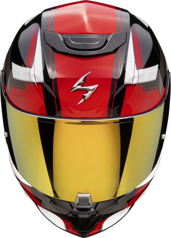 Scorpion EXO-391 Captor Black-Red - Maat S - Integraal helm - Scooter ...