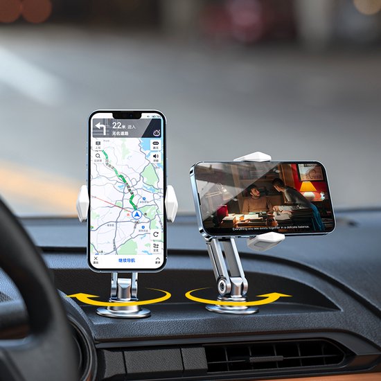 Auto Telefoonhouder - Dashboard - Auto Mobiele Telefoon Houder Voor ...