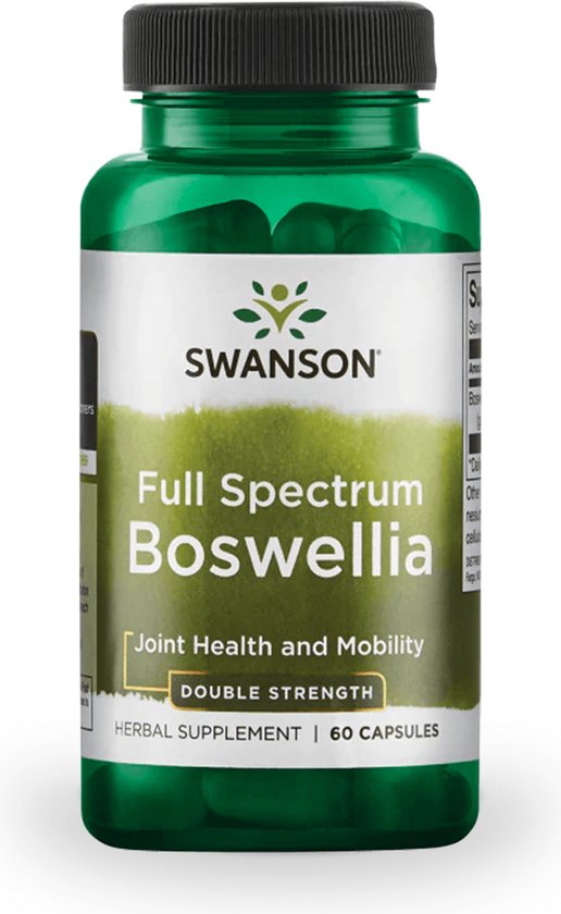 Supplementen - Full Spectrum Boswellia 800mg - 60 Capsules - Swanson ...