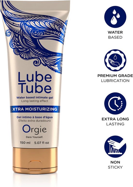 Orgie - Lube Tube Xtra Moisturizing 150 ml | bol