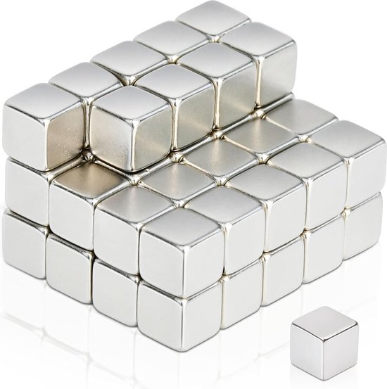 5 x 5 x 5 mm Sterke Neodymium Magneet - Extra Krachtige Magneten ...
