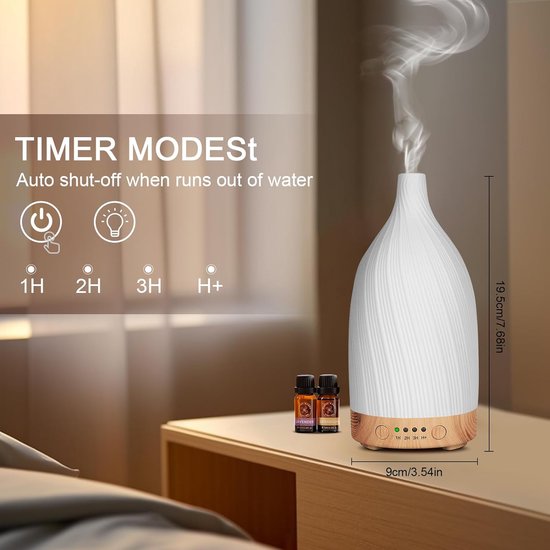 Aroma Diffuser, aromatherapie-diffuser voor etherische olein - aromatherapy diffuser | bol