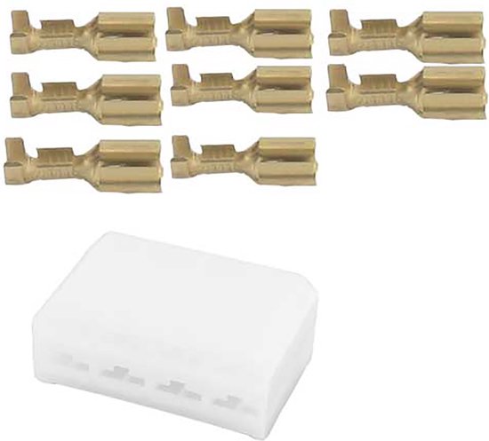 8 polig male connector set | bol