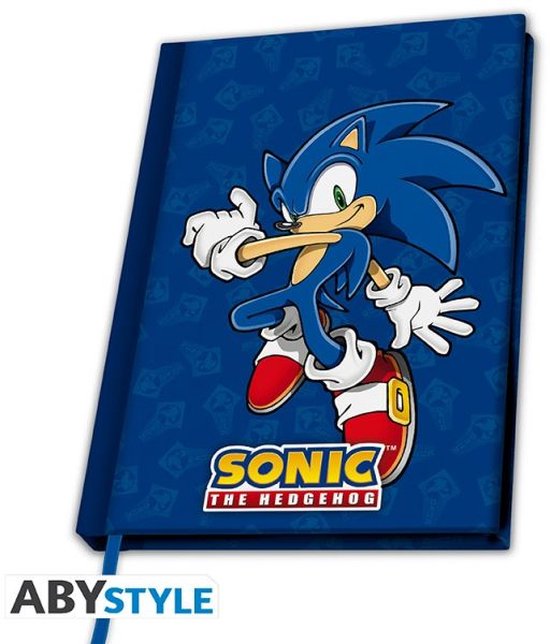ABYstyle Sonic the Hedgehog A5 Notebook -Sonic (Diversen) Nieuw ...