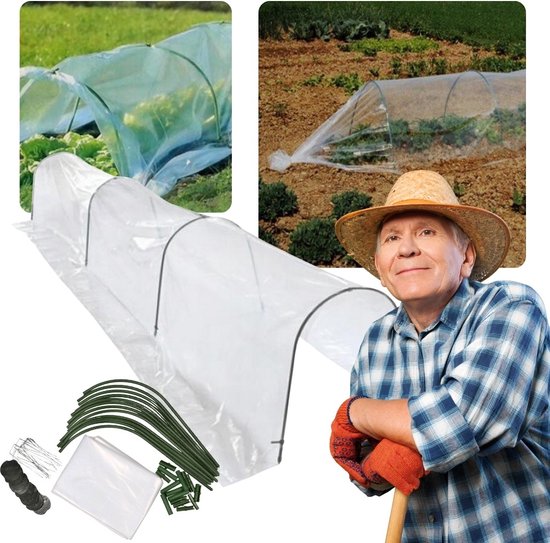 Mini Tuinkas, Folietunnel 1.8x10m | bol