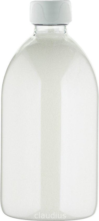 Scrubzout White Lotus - 650 gram - Fles met witte dop - set van 6 stuks ...