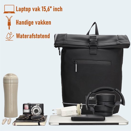 Beagles Originals Bicycle Fietstas Rugzak 15,6 inch Laptop Vak ...