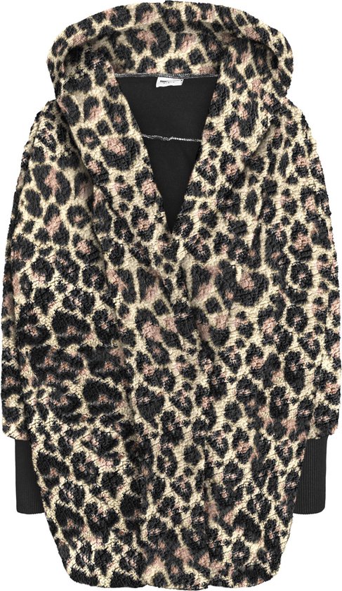 NOISY MAY NMCUDDLE L/S COATIGAN AOP NOOS Dames Panterprint Jas - Maat S ...