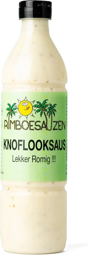 Rimboe Knoflook saus 500 ml | bol