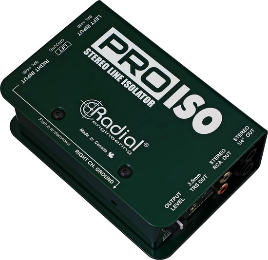Radial Pro Iso - Isolators | bol
