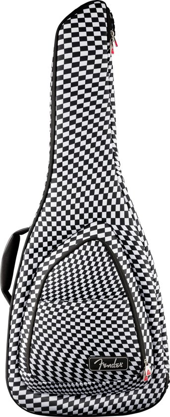 Fender Gigbag Electric Guitar FE620 Wavy Checkerboard - Tas voor ...