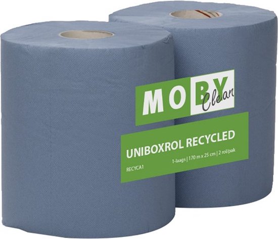 Moby Clean - PAPIER REC BLAUW 2 LGS | bol
