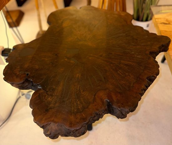 Arka Woods - Amerikaans walnoot hout salontafel/bijzettafel - Fenna | bol