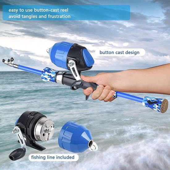 strandhengels - kamperen Outdoor / vishengel van koolstofvezel | bol