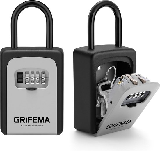 Lock Box Sleutelkastjes met 4-Cijferige Cijfercode - Wandmontage Voor ...