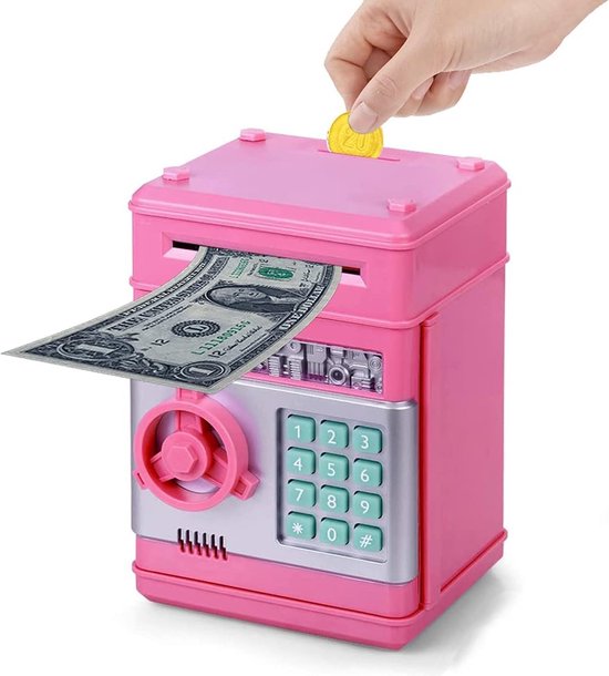 Spaarvarkens Elektronische Geldautomaat Auto-Scroll Spaarpot Wachtwoord ...
