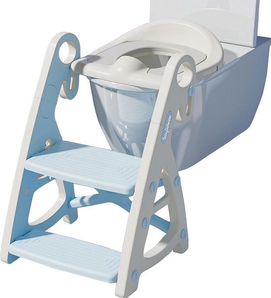 Abattant WC pour enfants avec escalier, réducteur de toilettes avec ...