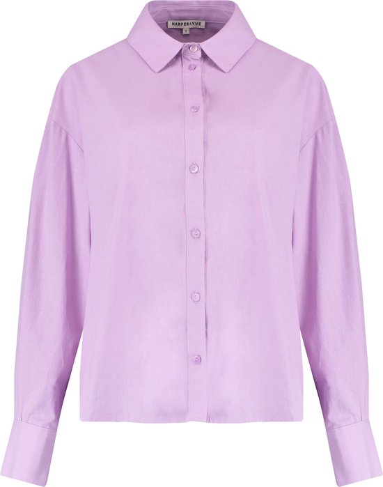 HARPER & YVE Blouse YANA Lila Love - Maat S | bol