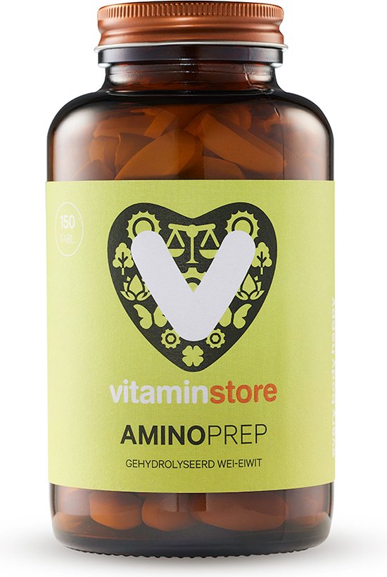 Vitaminstore - Amino Prep (NZVT) - 150 tabletten | bol